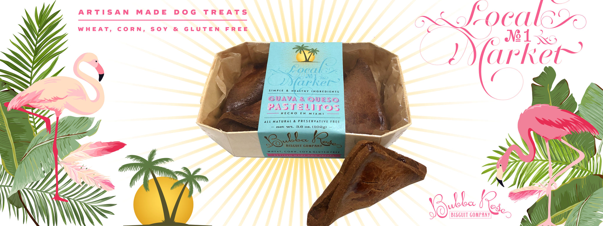 Gourmet Natural Dog Treats & Biscuits in FL | Bubba Rose Biscuit Co.