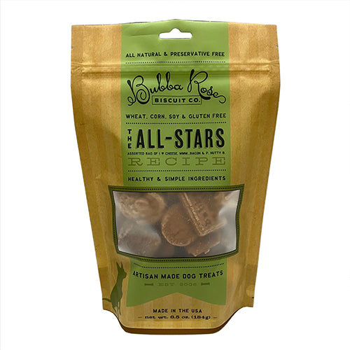 The All-Stars Biscuit (6.5oz Bag) - Natural Gourmet Dog Biscuits ...